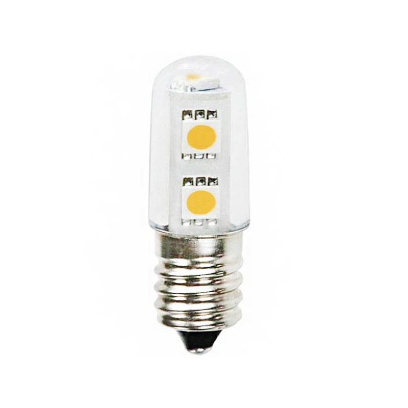 Ampoule LED 12 volts T15 type Frigo 7 LED culot E14 Ampoule LED 12 volts T15 type Frigo 7 LED culot E14