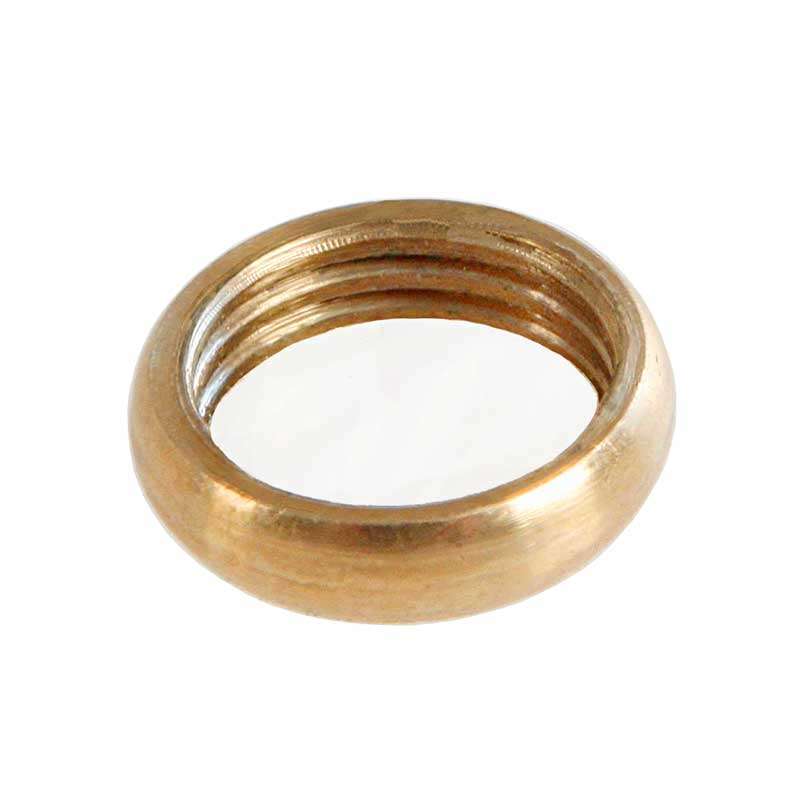 Anneau écrou en laiton diamètre 13mm pour tube fileté M10