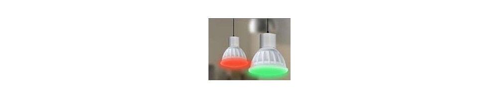 Coloured LED bulbs with GU10 base Starled